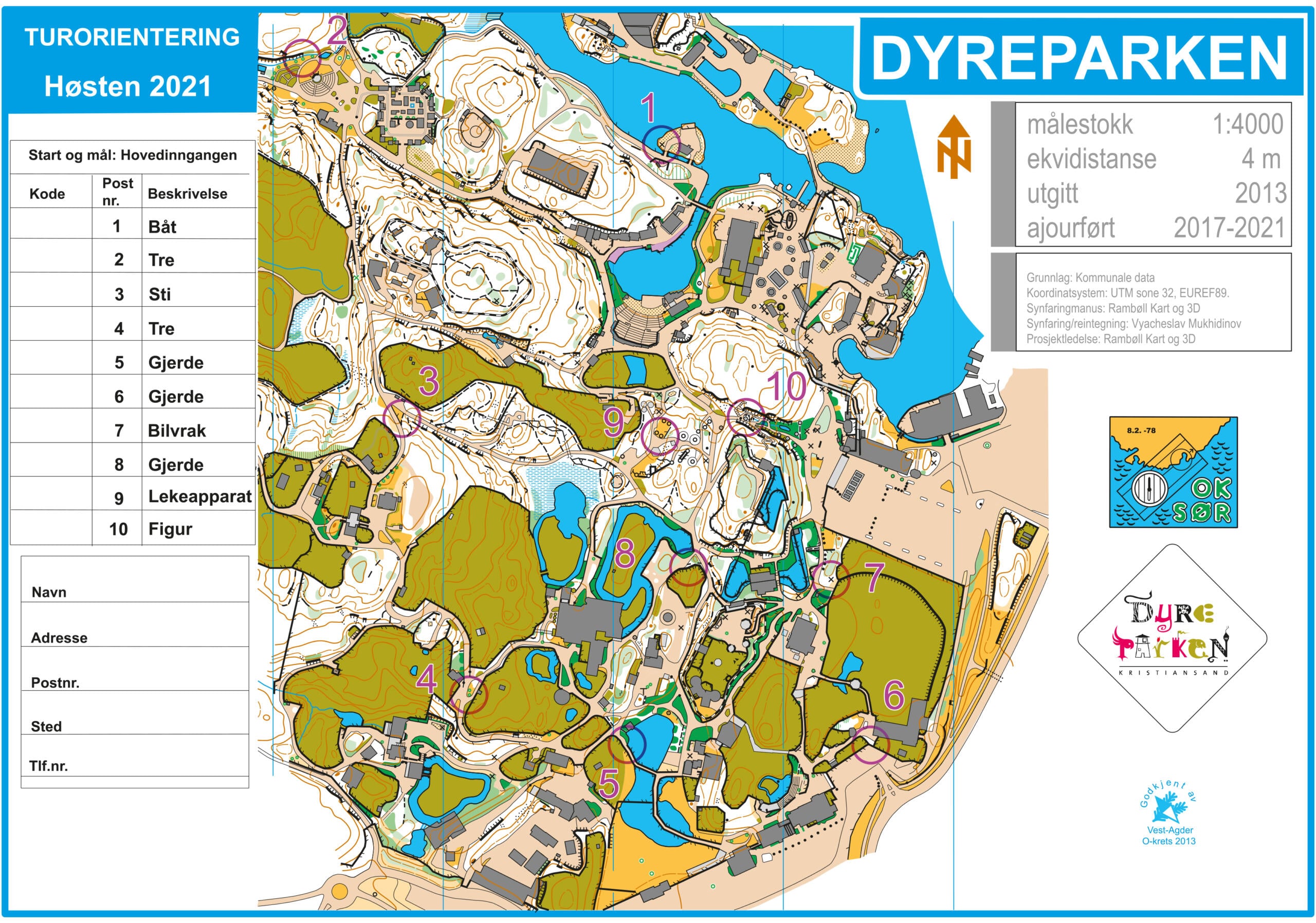 Turorientering i Dyreparken | Dyreparken